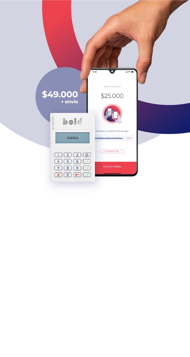 Bold - Vende más con Bold, el datáfono que recibe todas la tarjetas
