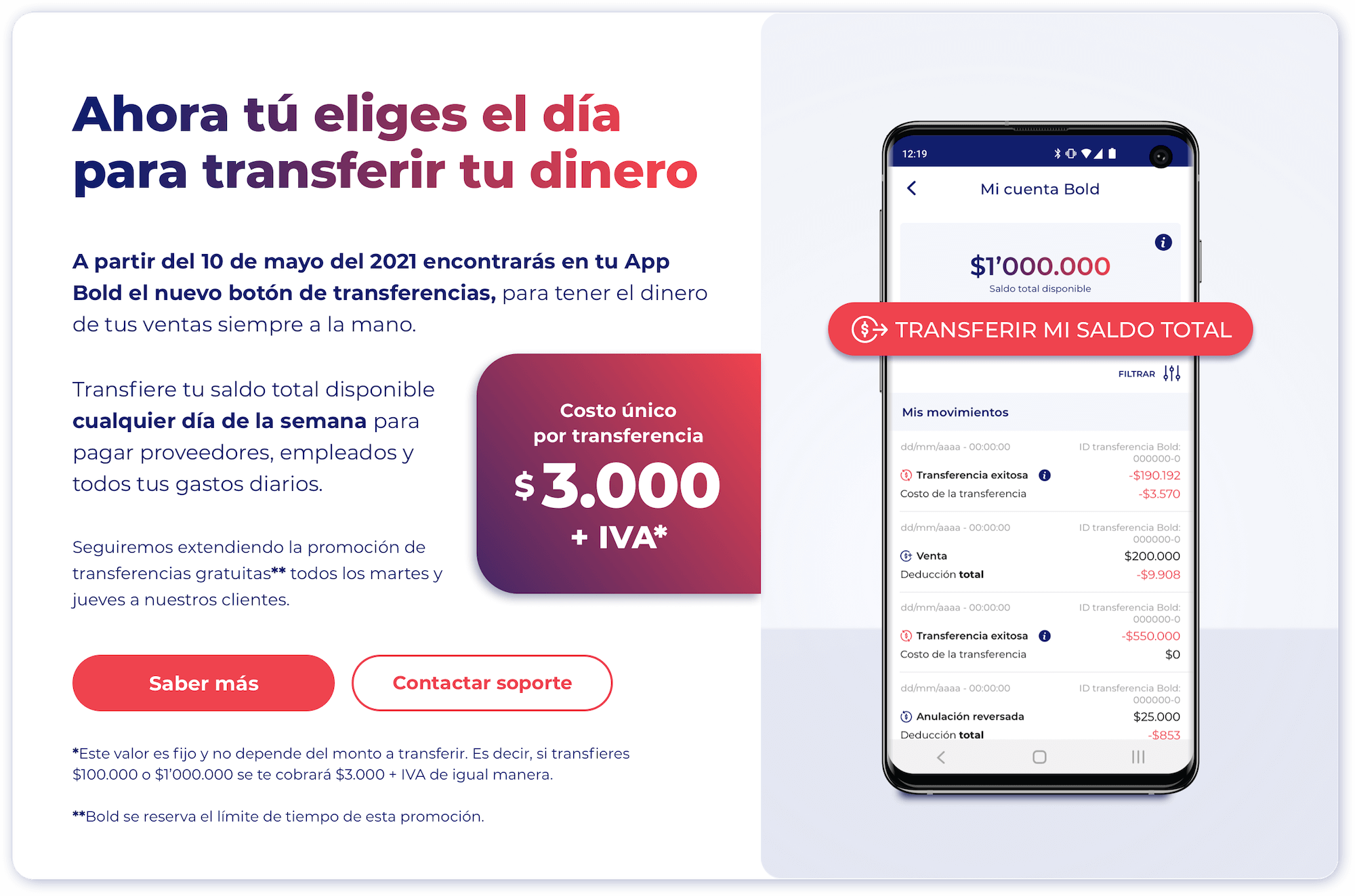 Bold - Vende más con Bold, el datáfono que recibe todas la tarjetas