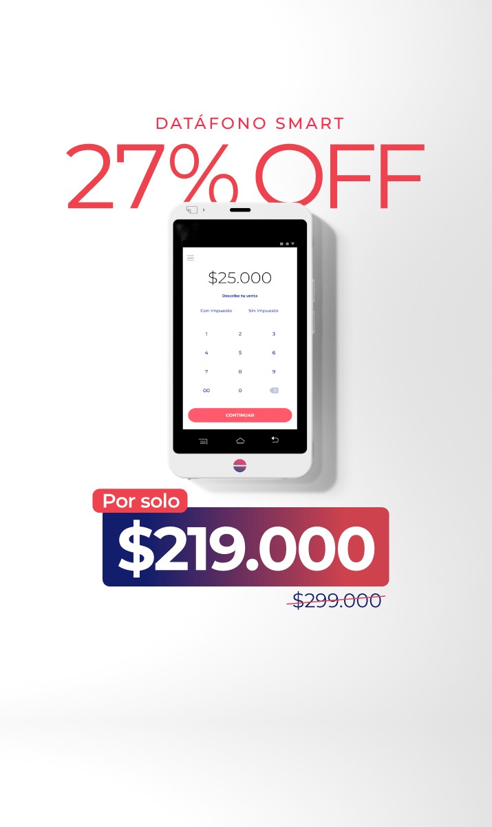 Datáfono Portátil Bold Smart | Bold