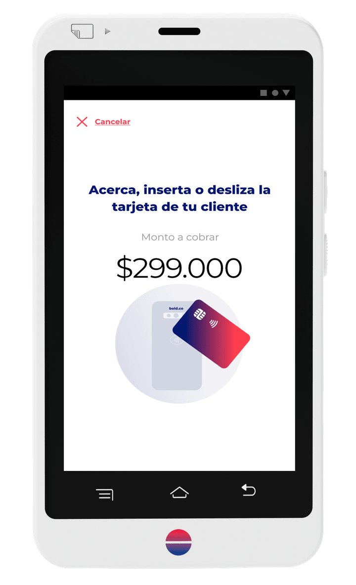 Datáfonos portátiles para negocios | Bold