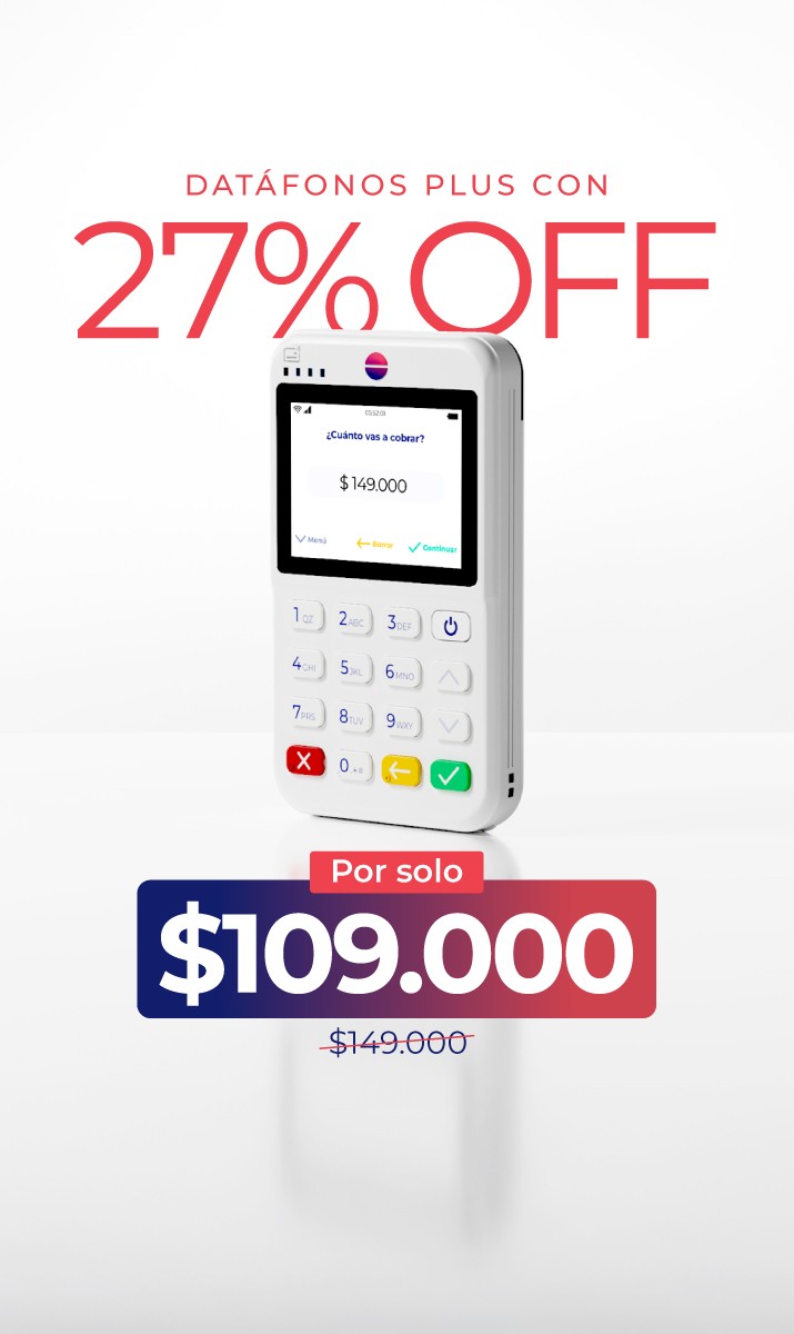 Datáfono Portátil Bold Plus | Bold