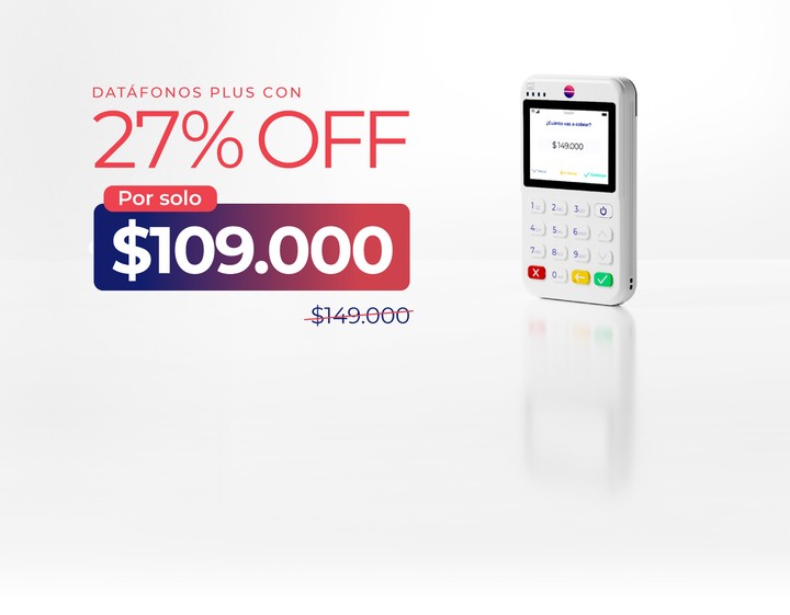 Datáfono Portátil Bold Plus | Bold