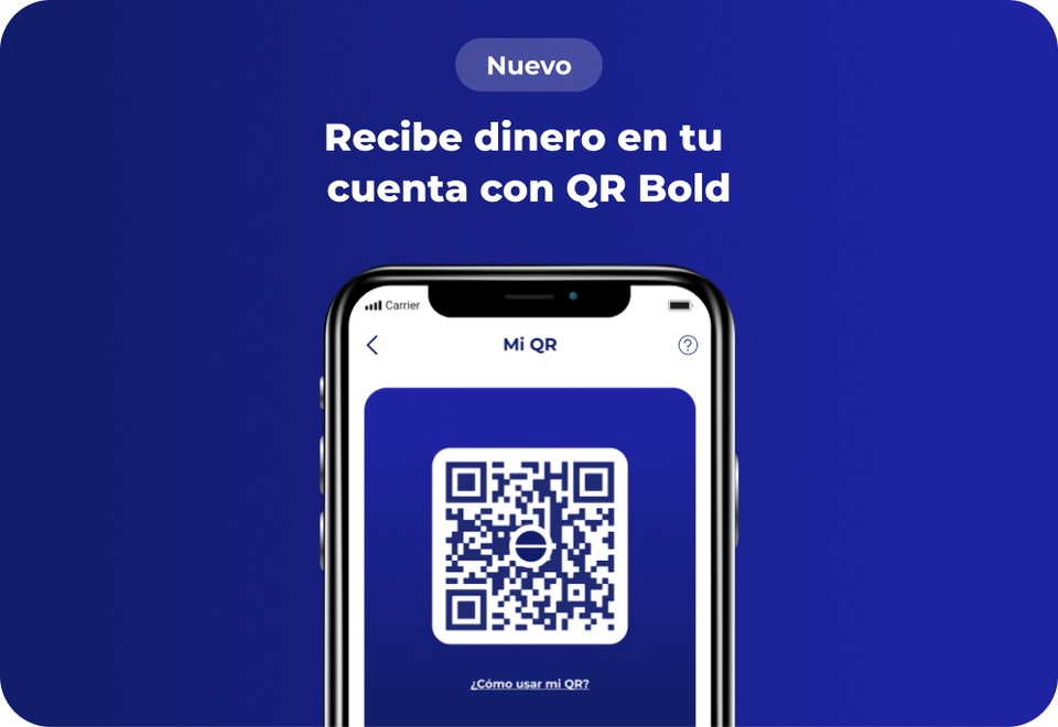 Cuenta Bold: Depósito de bajo monto u ordinario | Bold