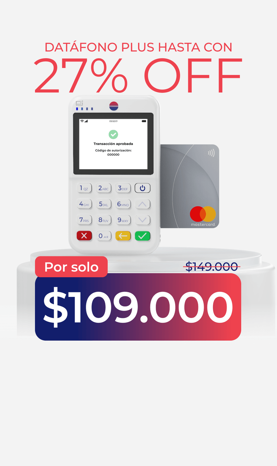 Datáfono Portátil Bold Plus | Bold